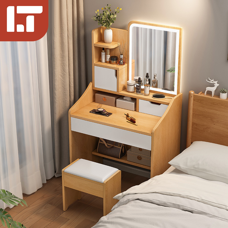 Meja Makeup Dressing Table With Mirror Comestic Tables Meja Solek ...