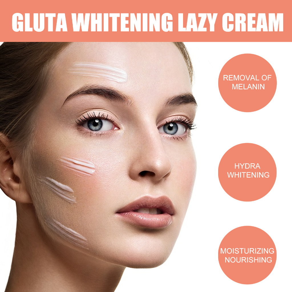 Jaysuing Gluta Whitening Lazy Cream Strong Removal Dark Spot Whitening ...
