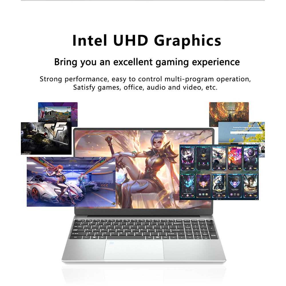 KUU Brand New Laptop 15.6 inch 1920*1080P 16GB RAM LPDDR4 512GB SSD ...