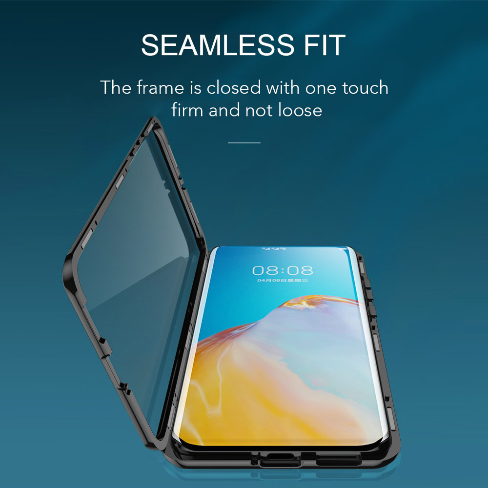 Luxury Magnetic Case for Nothing Phone 1 Cover Metal Frame Bumper ...