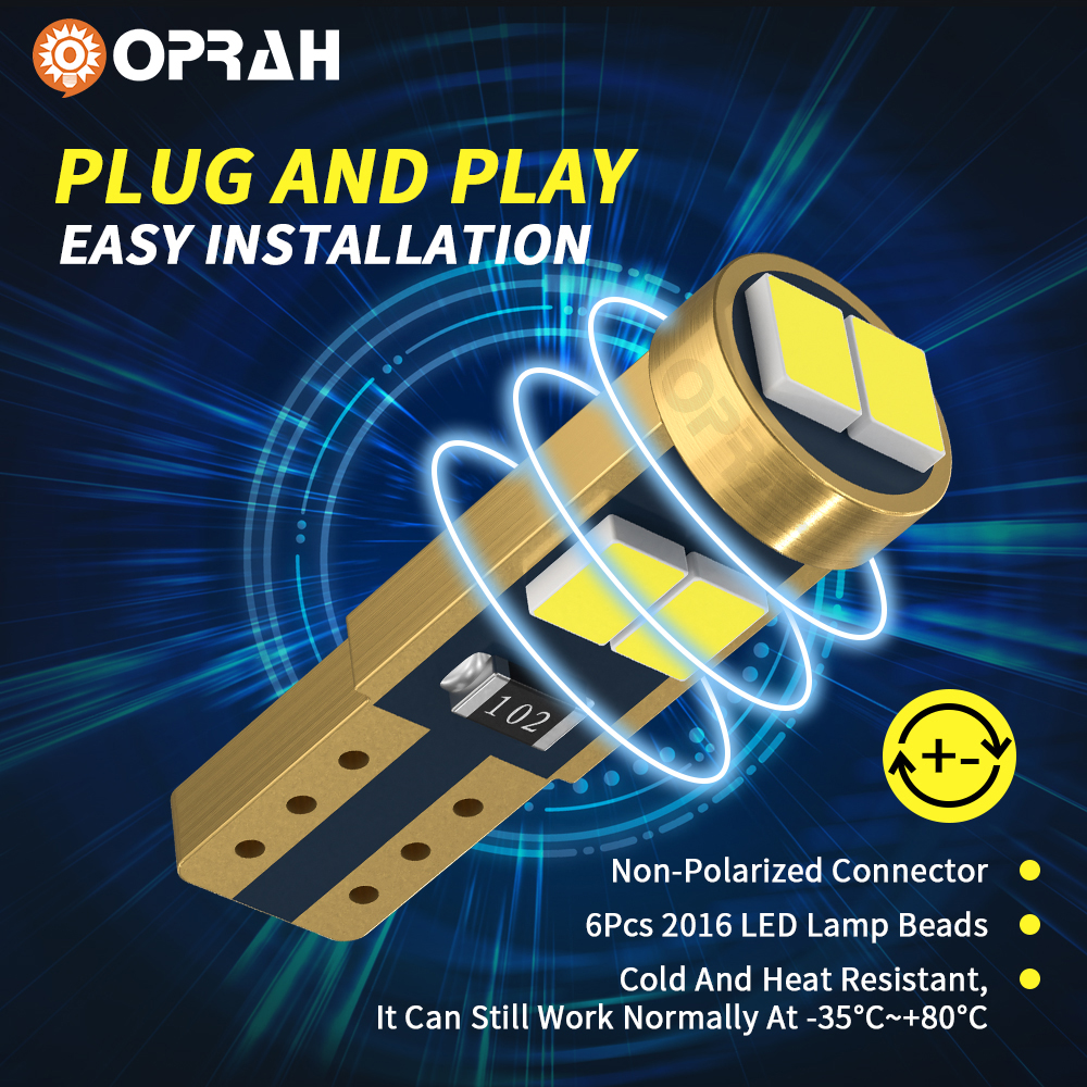 10PCS T5 LED Bulb Car Instrument Lamp W3W W1.2W 12V Led Canbus Car Interior Lights Dashboard ...