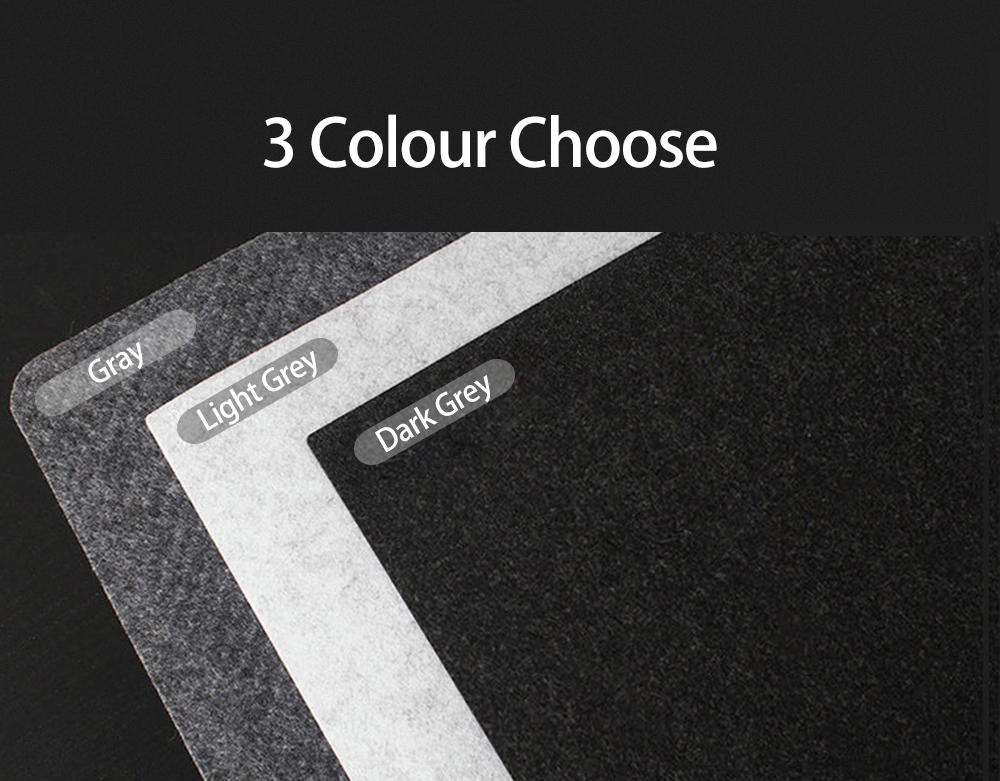 Large Size Office Computer Desk Protector Mat Table Wool Felt Mouse Pad ...
