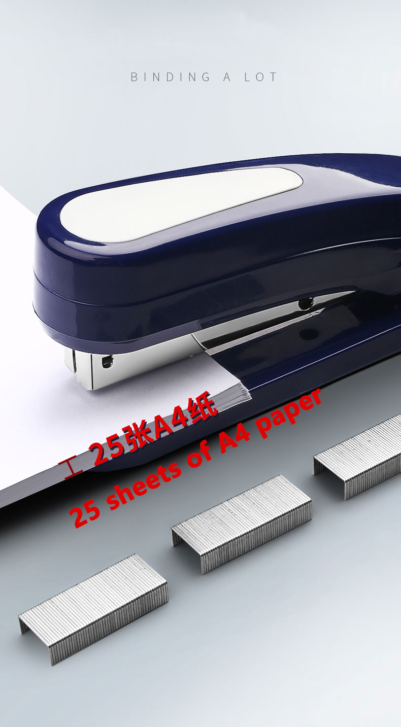 360 Rotatable Heavy Duty Stapler Use 24/6 Staples Effortless Long ...