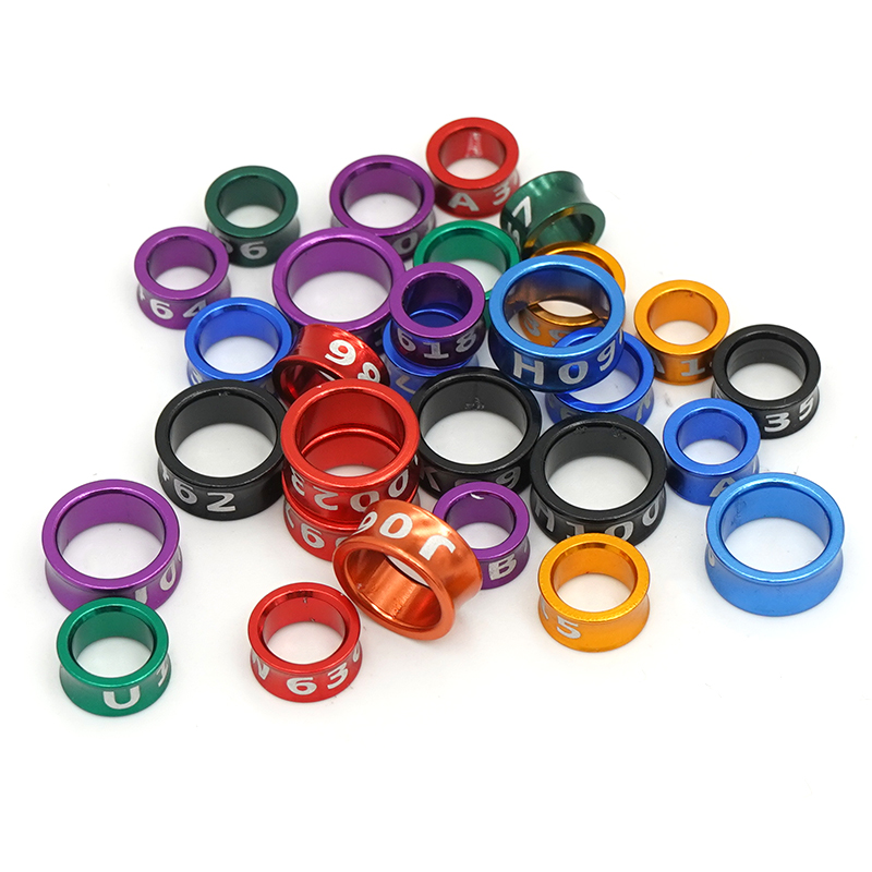 【Ready stock】10 Pcs Love birds foot ring 5mm/6mm/7mm/8mm Bird Foot Ring ...