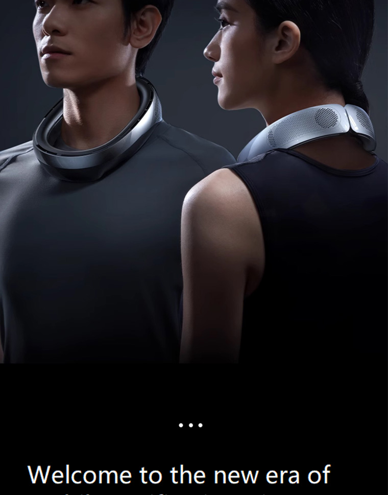 Ranvoo AICE3 Air Hanging Neck Air Conditioner Purification Refrigeration Semiconductor Small usb ...