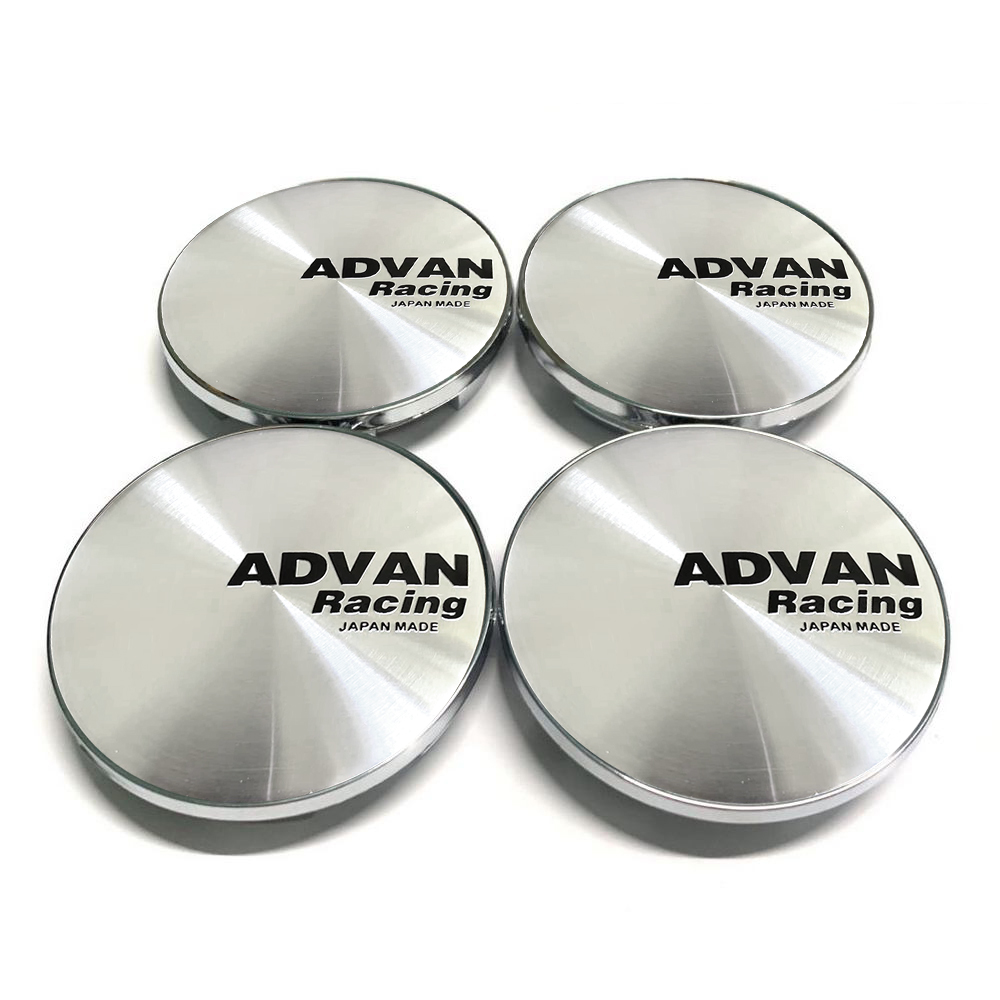 4pc 68MM ADVAN Racing Car Modified Wheel Center Cover Rim Hub Cap for ...