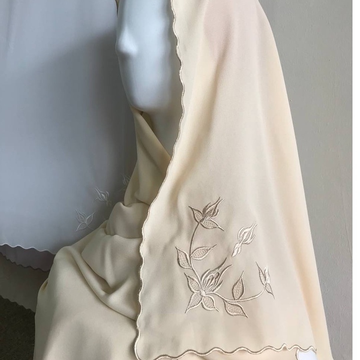 🔥🇲🇾MALAYSIA READY STOCK🔥Shawl Sulam Bunga Klasik Viral 🔥 | Shopee Malaysia