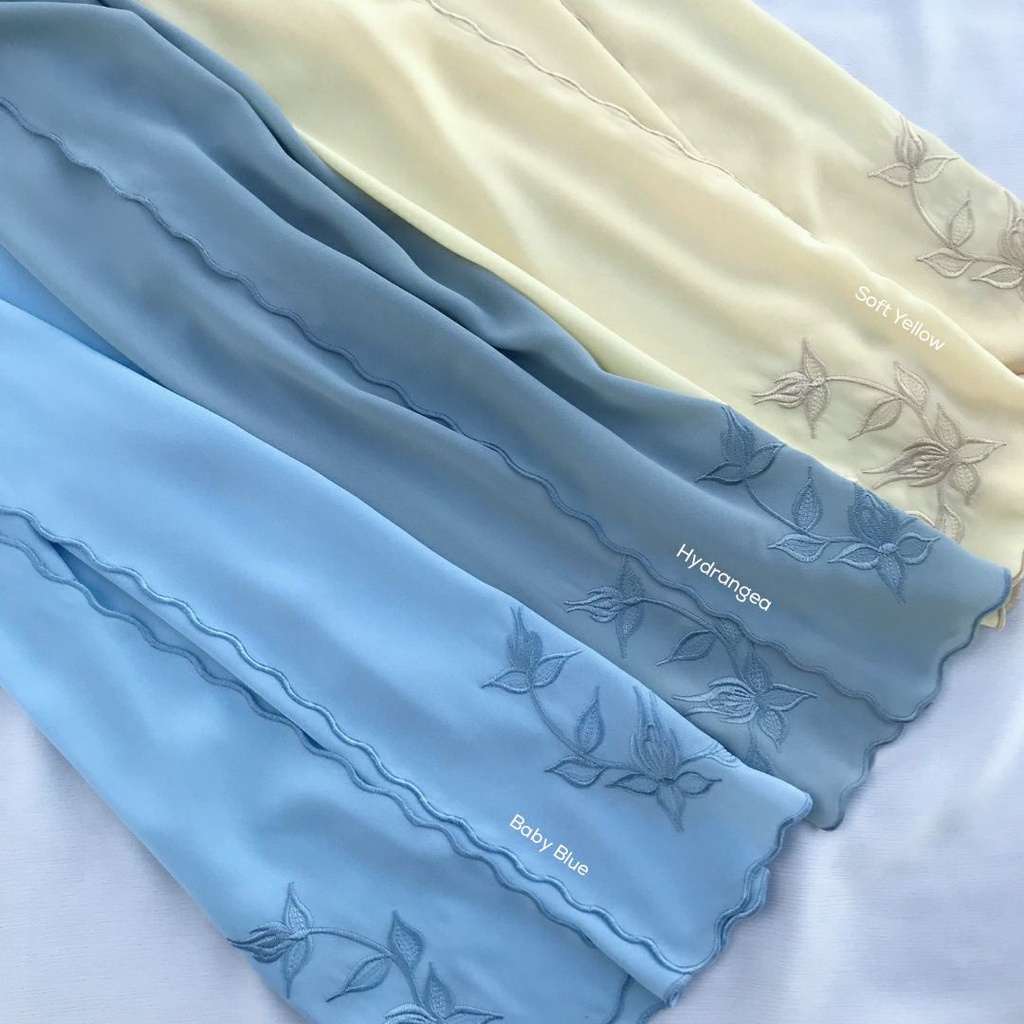 🔥🇲🇾MALAYSIA READY STOCK🔥Shawl Sulam Bunga Klasik Viral 🔥 | Shopee Malaysia