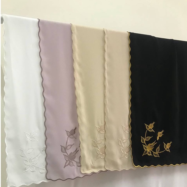 🔥🇲🇾MALAYSIA READY STOCK🔥Shawl Sulam Bunga Klasik Viral 🔥 | Shopee Malaysia