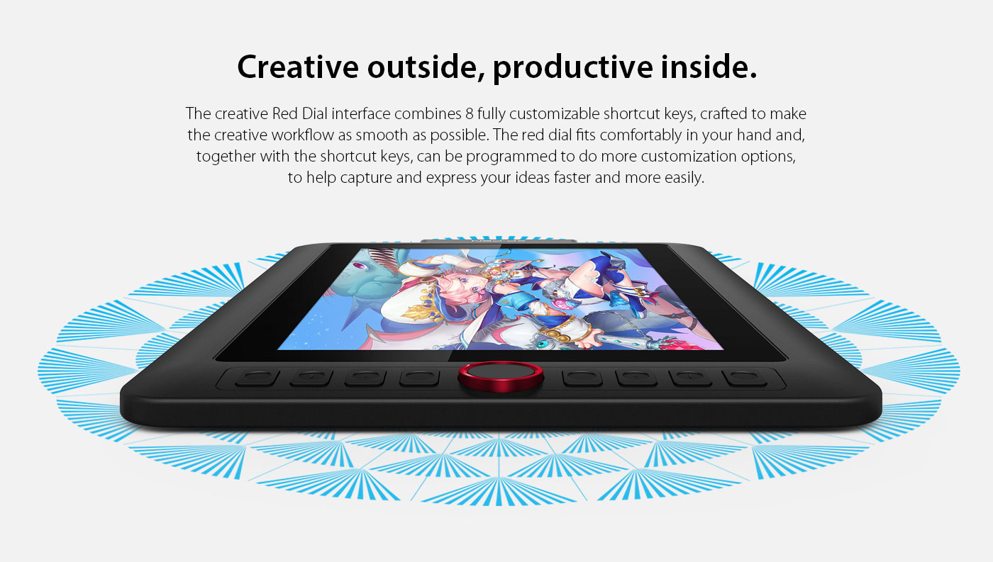 XPPen Artist 12 Pro Digital Graphics Drawing Monitor Pen Display ...