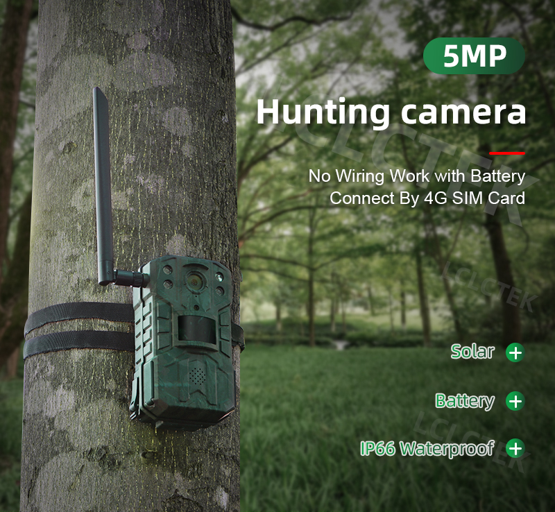 4G Livestream Wild Trail Hunting Camera 940nm Invisible Infrared Light ...