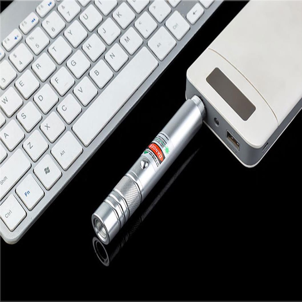 USB Rechargeable GREEN LASER Pointers 532nm 10000m High Power Laser Lazer Burning Powerful laser ...