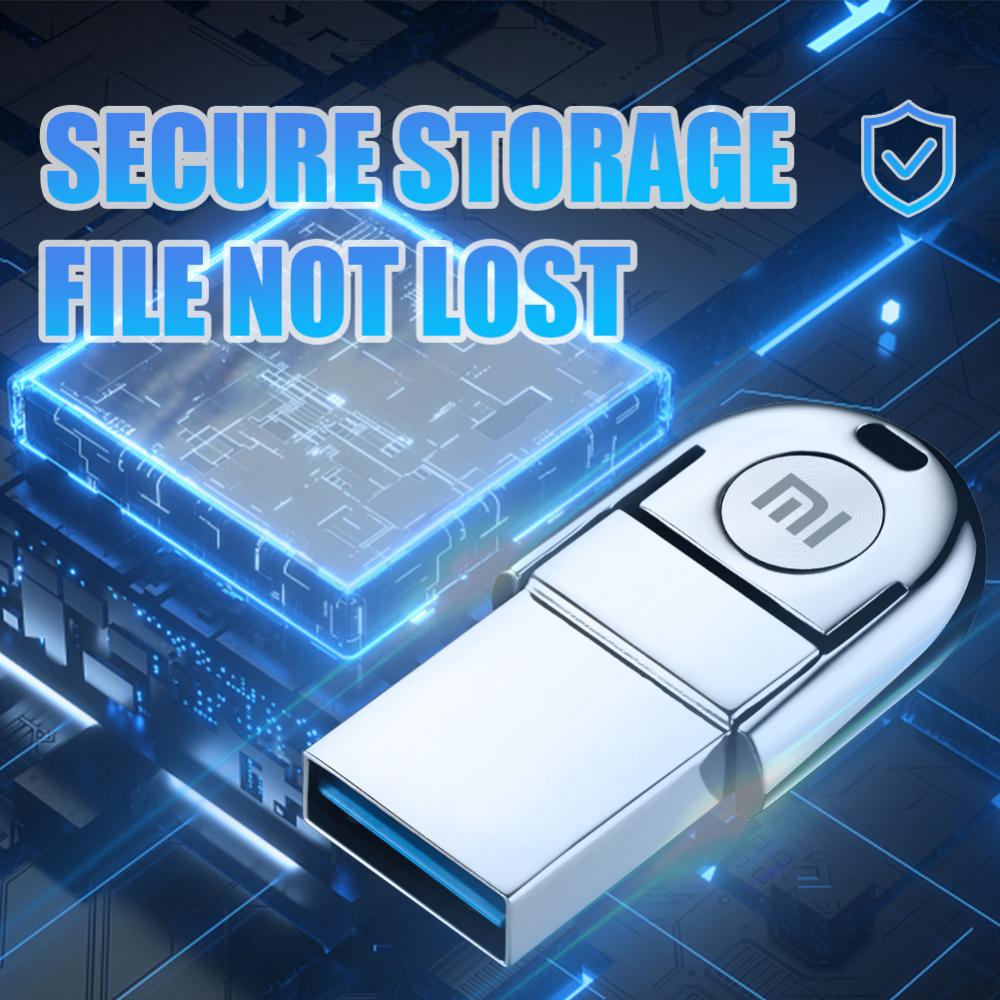 XIAOMI 2TB USB Flash Drives 2-IN-1 High Speed Pen Drive Mental Usb 1TB ...