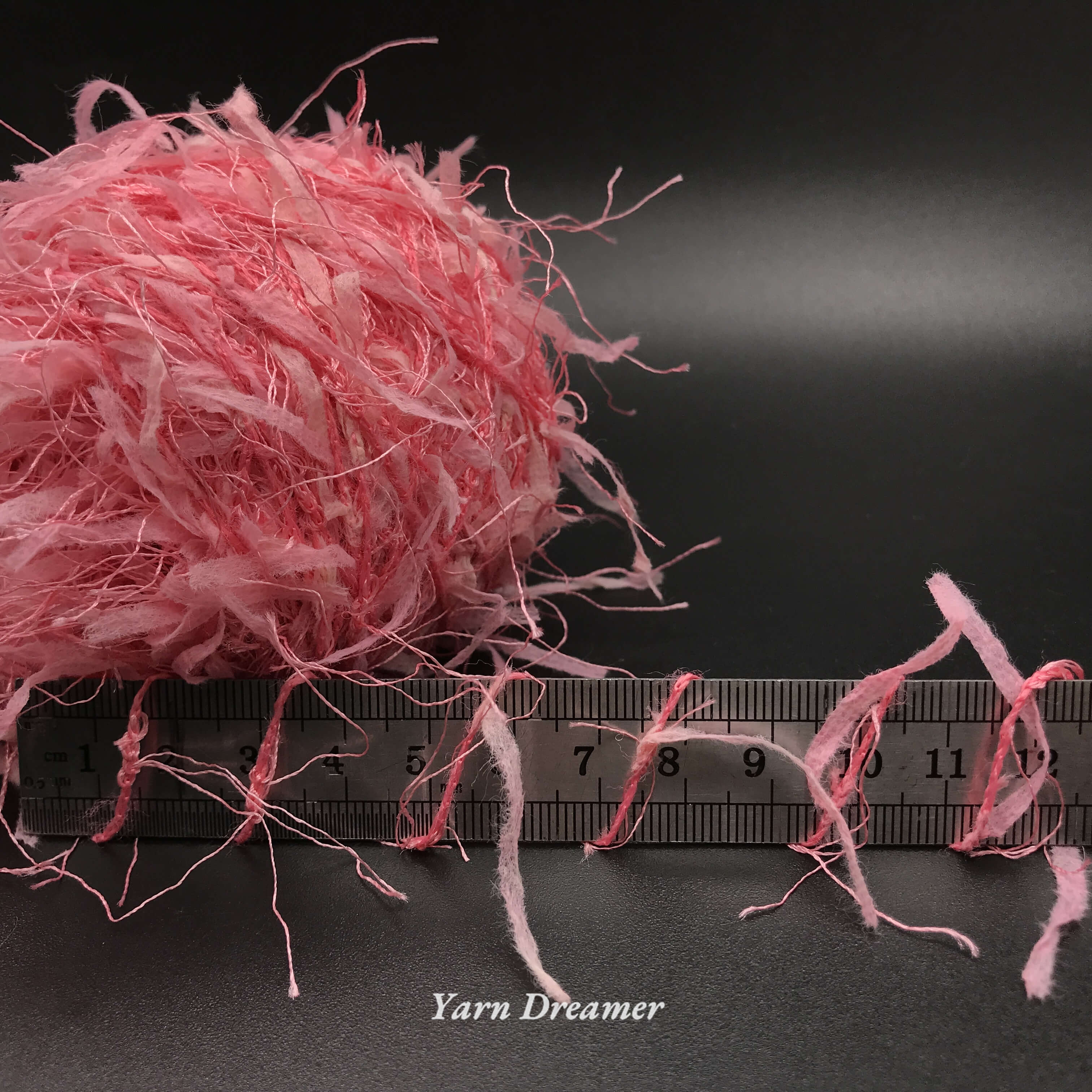Benang kait 12 Colors Paper Chip Yarn Feather yarn Wool Yarn DIY ...