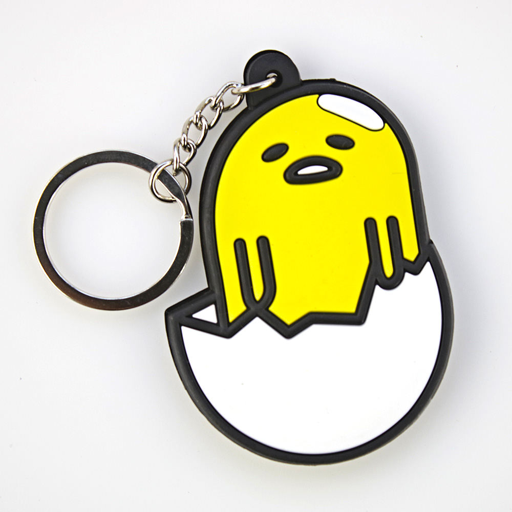 5 Style Japan Sanrio Cartoon Gudetama Key Chain Accessories Model Key ...