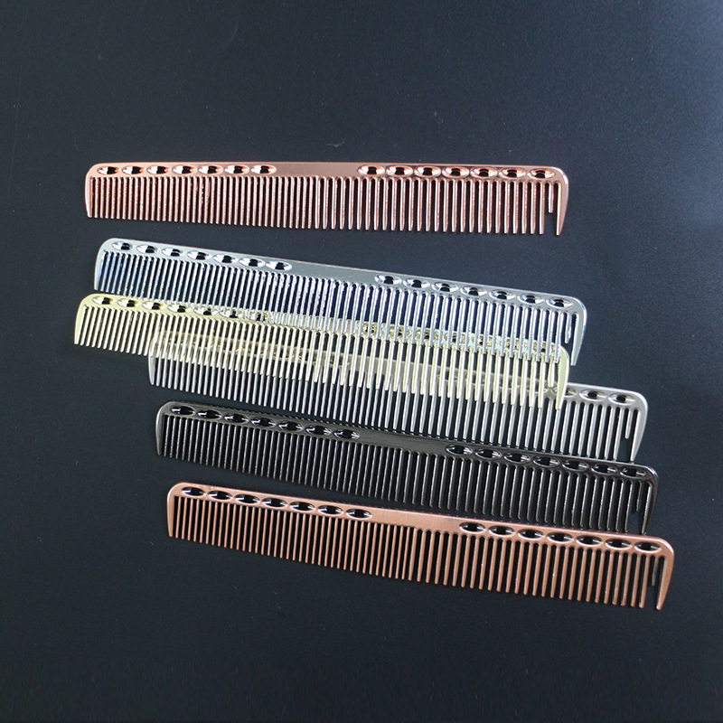 Ready Stock Aluminum Combs Anti-static Fashion Salon Beauty Combs Home ...