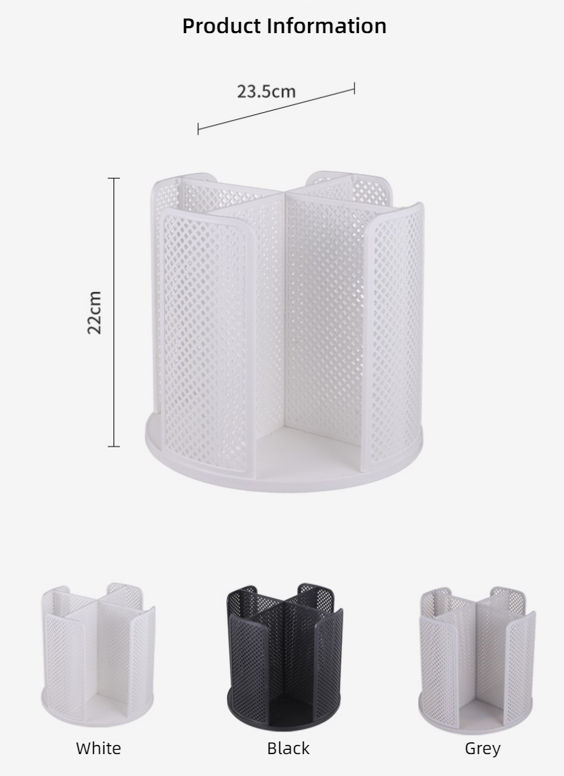 Cup Storage Rack 360° Desktop Rotating Compartment Rack Disposable Cup ...