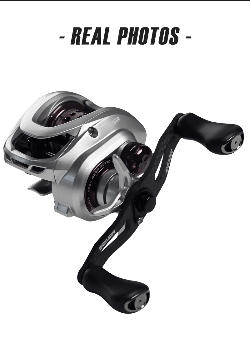 SEASIR Commando Carbon Baitcasting Reel Ultralight Bfs Double Spool Nmb ...