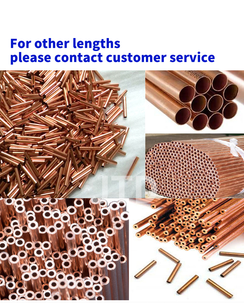 JTD copper pipe outer diameter 4mm 4.5mm 5mm 5.5mm length 300mm Hollow ...