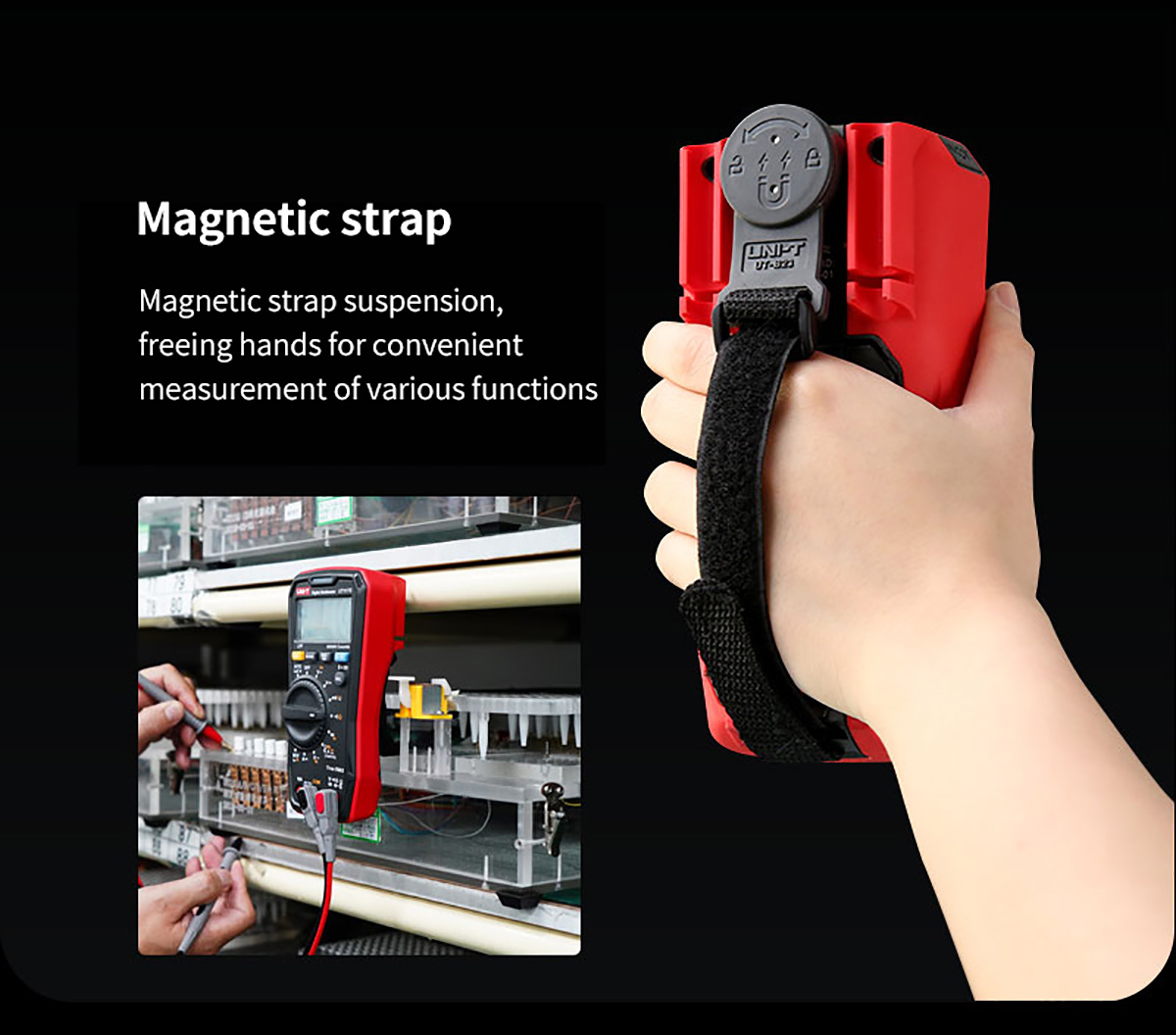 UNI-T UT117C High-precision True RMS Digital Multimeter AC DC 600V 10A ...