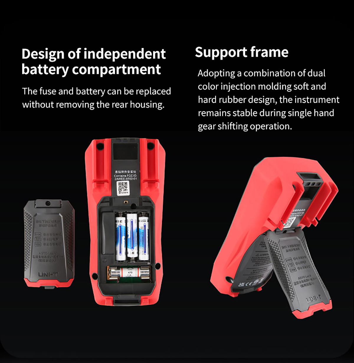 UNI-T UT117C High-precision True RMS Digital Multimeter AC DC 600V 10A ...