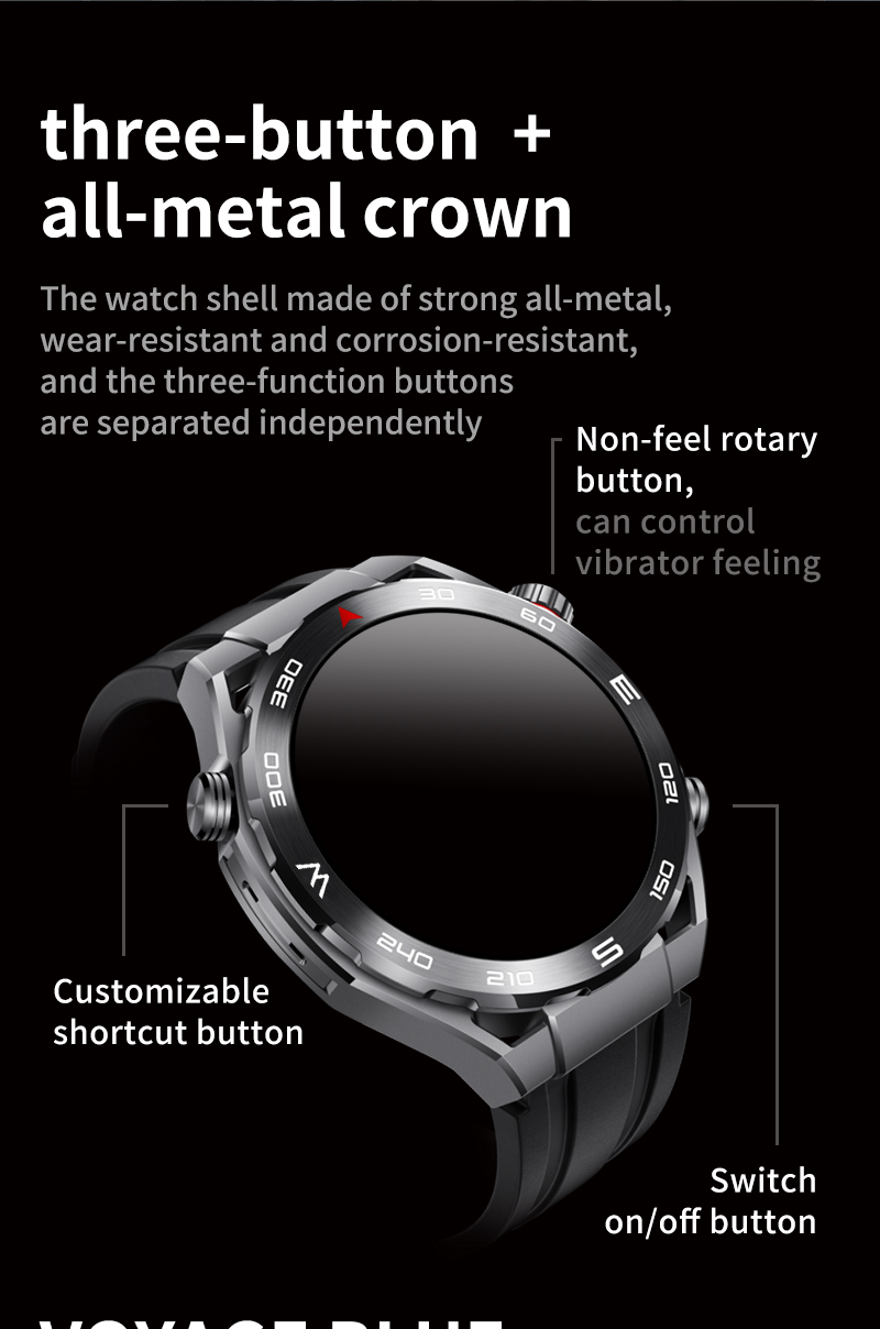 2023 NEW 1GB MT15S For Huawei Watch Ultimate New Smart Watch Men NFC ...