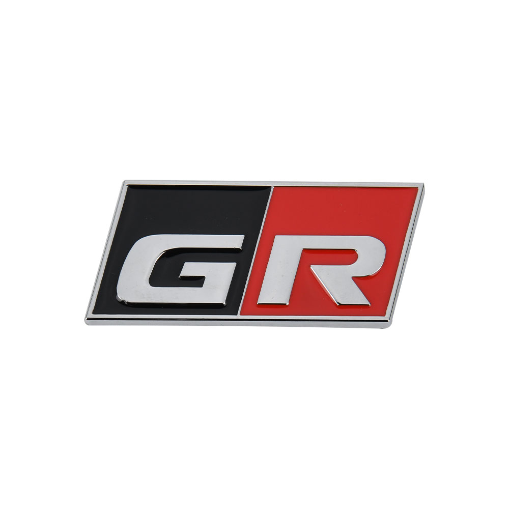 Car Front Hood Grille & Rear Trunk Stickers GR Sport Emblem Metal 3D ...