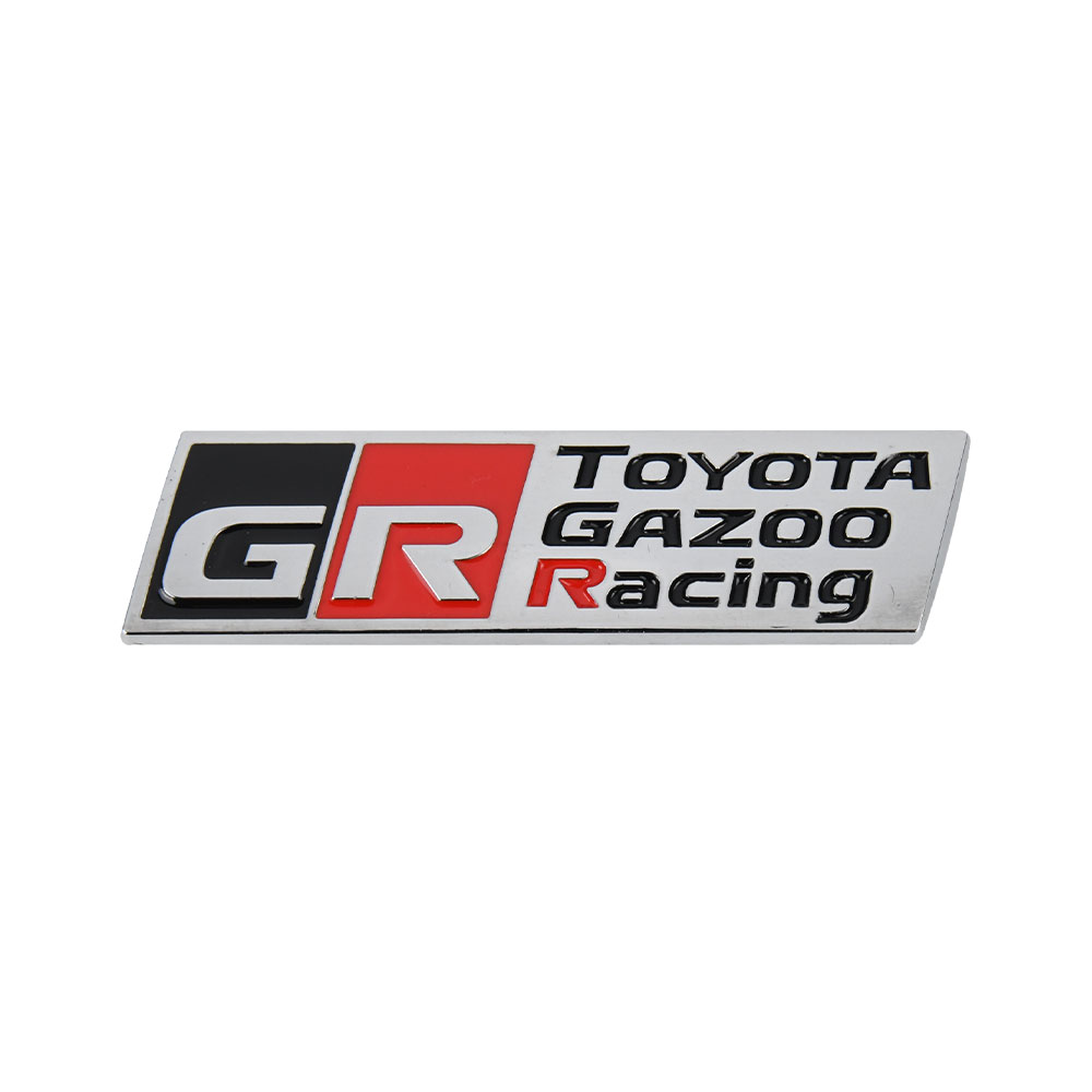 Car Front Hood Grille & Rear Trunk Stickers GR Sport Emblem Metal 3D ...