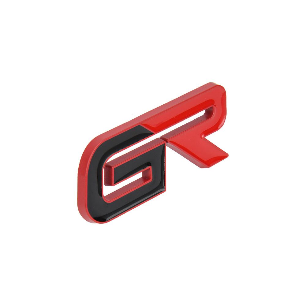 Car Front Hood Grille & Rear Trunk Stickers GR Sport Emblem Metal 3D ...