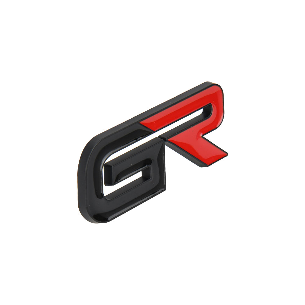 Car Front Hood Grille & Rear Trunk Stickers GR Sport Emblem Metal 3D ...