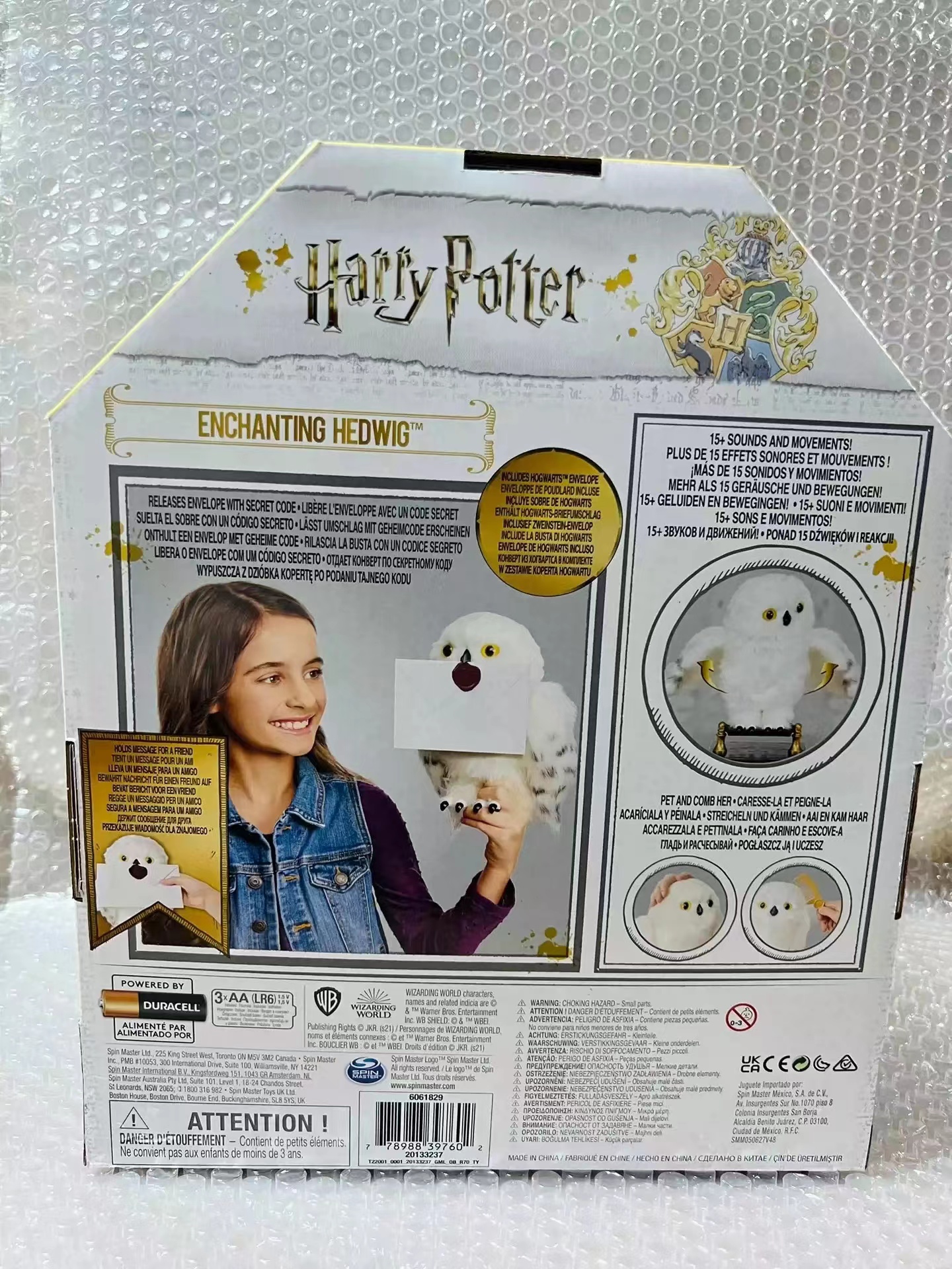 Wizarding World Harry Potter, Enchanting Hedwig Interactive Owl with ...