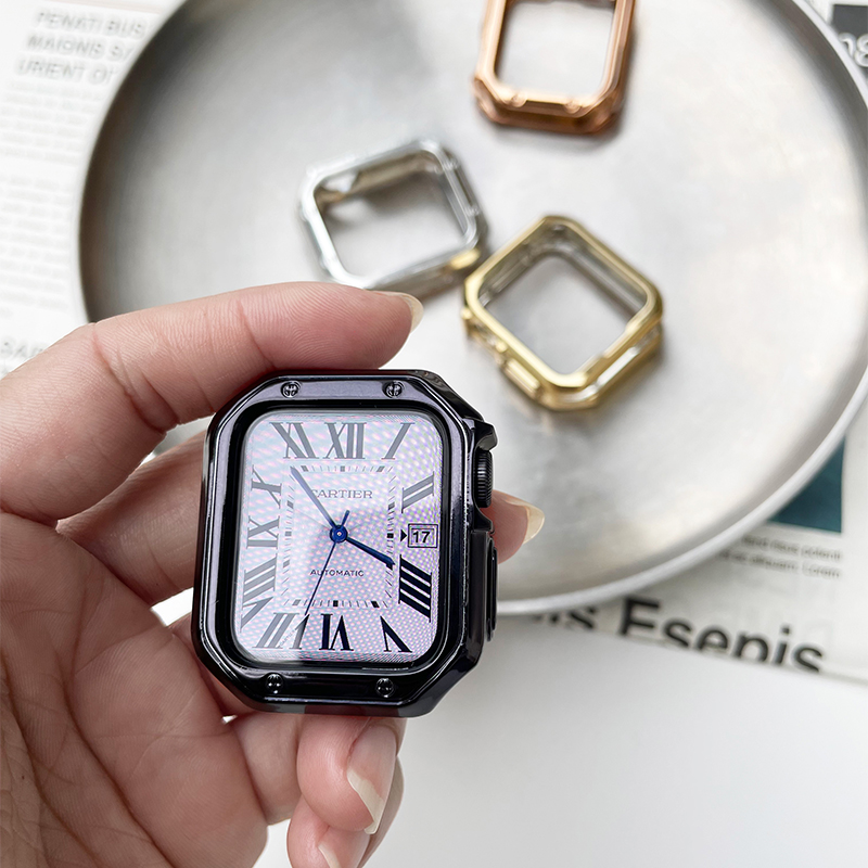 Stainless Steel Strap + Tpu Plating Glossy Case For Iwatch Ultra 2 49Mm ...
