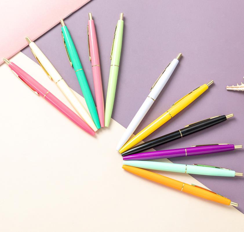 Ballpoint Pen Bulk Black Ink 1.0 mm Medium Point Retractable Stick Pens ...