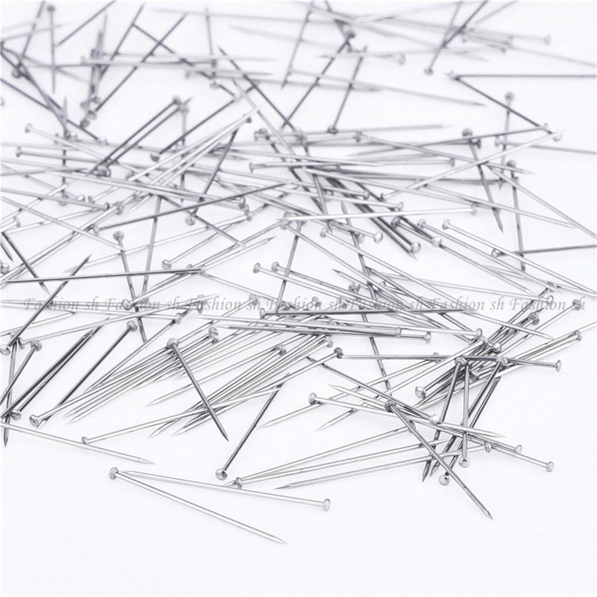 25pcs/50pcs 1 box Simple New Pin Safety Long Pin Alloy Accessories ...