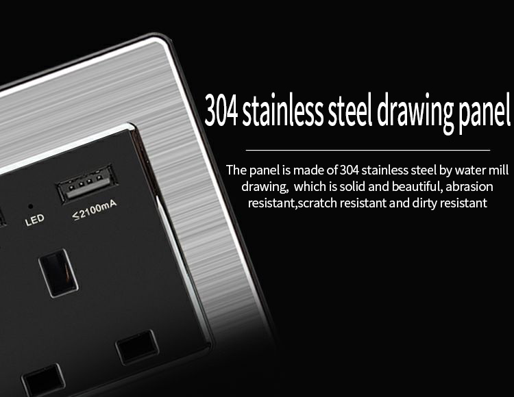 Vollia Electrical Wall Sockets and Switches 13amp Double Multi Wall ...