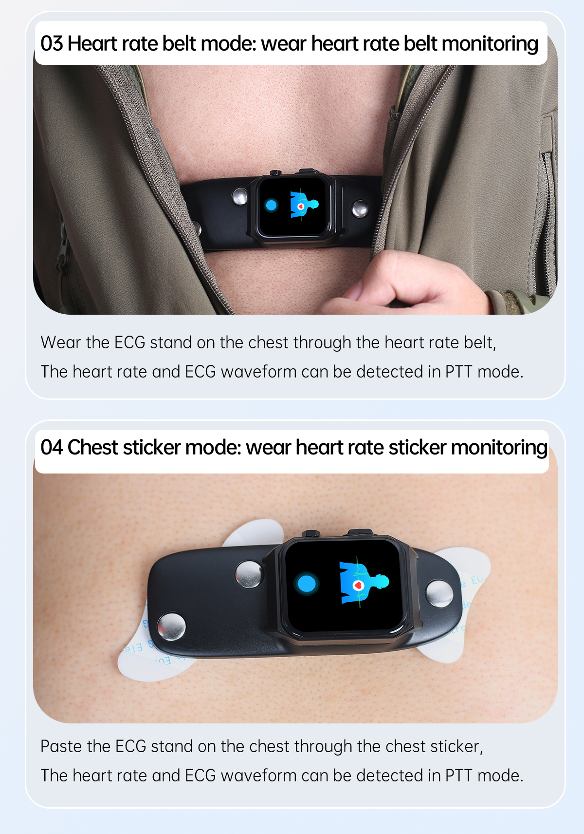 NORTH EDGE E530 ECG Jam tangan pintar lelaki GLU Blood pressure Blood ...