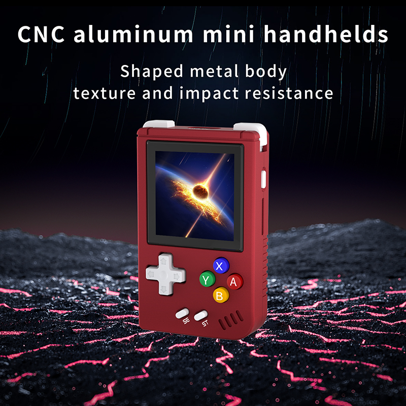 ANBERNIC RG Nano Mini game console emulator 1.54inch 240*240 key chain ...