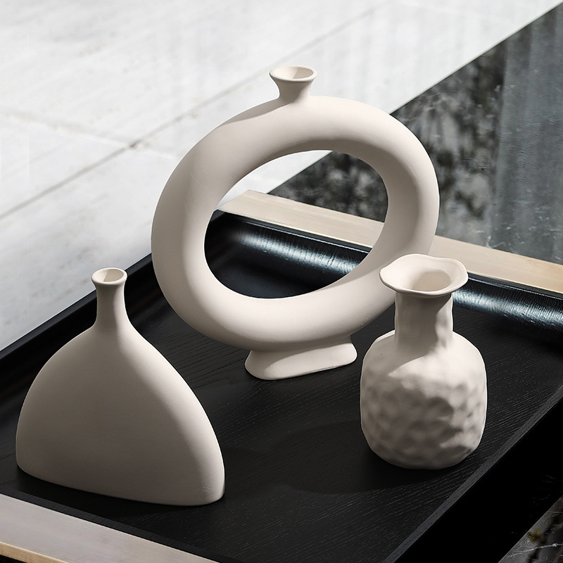 Ceramic Vase Home Decor Room Decoration Candle Holder Flower Pot ...