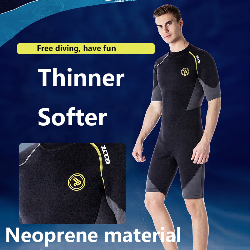 1.5mm Neoprene Wetsuit Spearfishing surfing Scuba Snorkeling Free ...