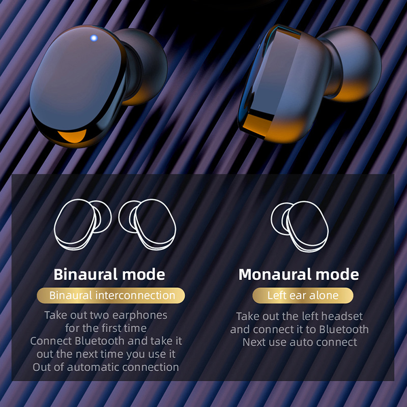Original TWS G9S Bluetooth Earphone Gamer LED Display 9D Hifi Stereo ...