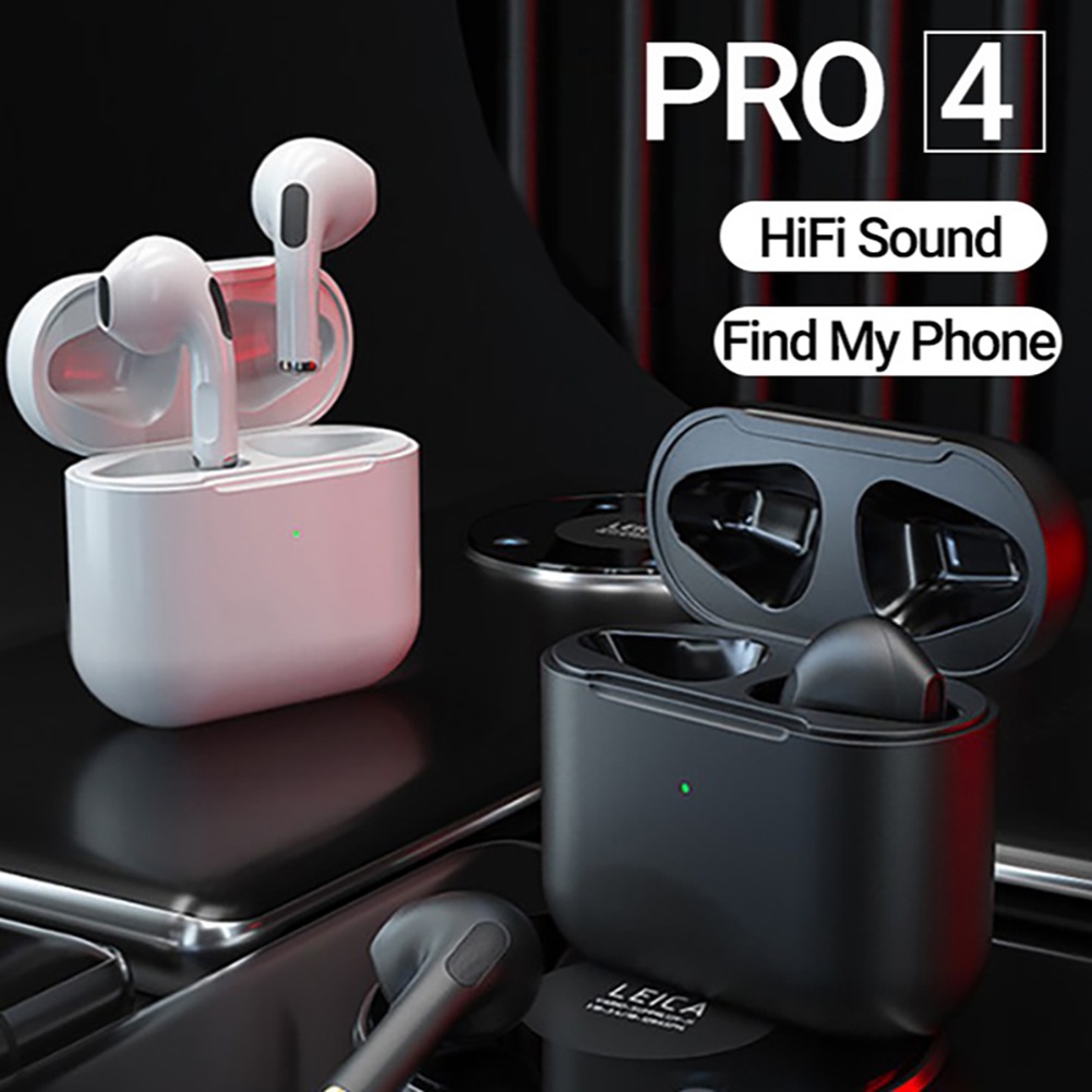 Bluetooth Wireless Earphone Pro 3 Touch Control TWS Pro 4 Headset 9D HiFi Stereo With Microphone ...