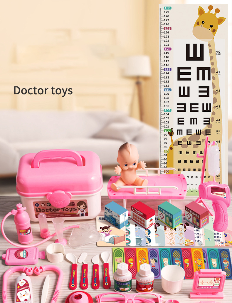 Doctor Toys for Kids Doctor Pretend Play Set Children Medical Dentist ...