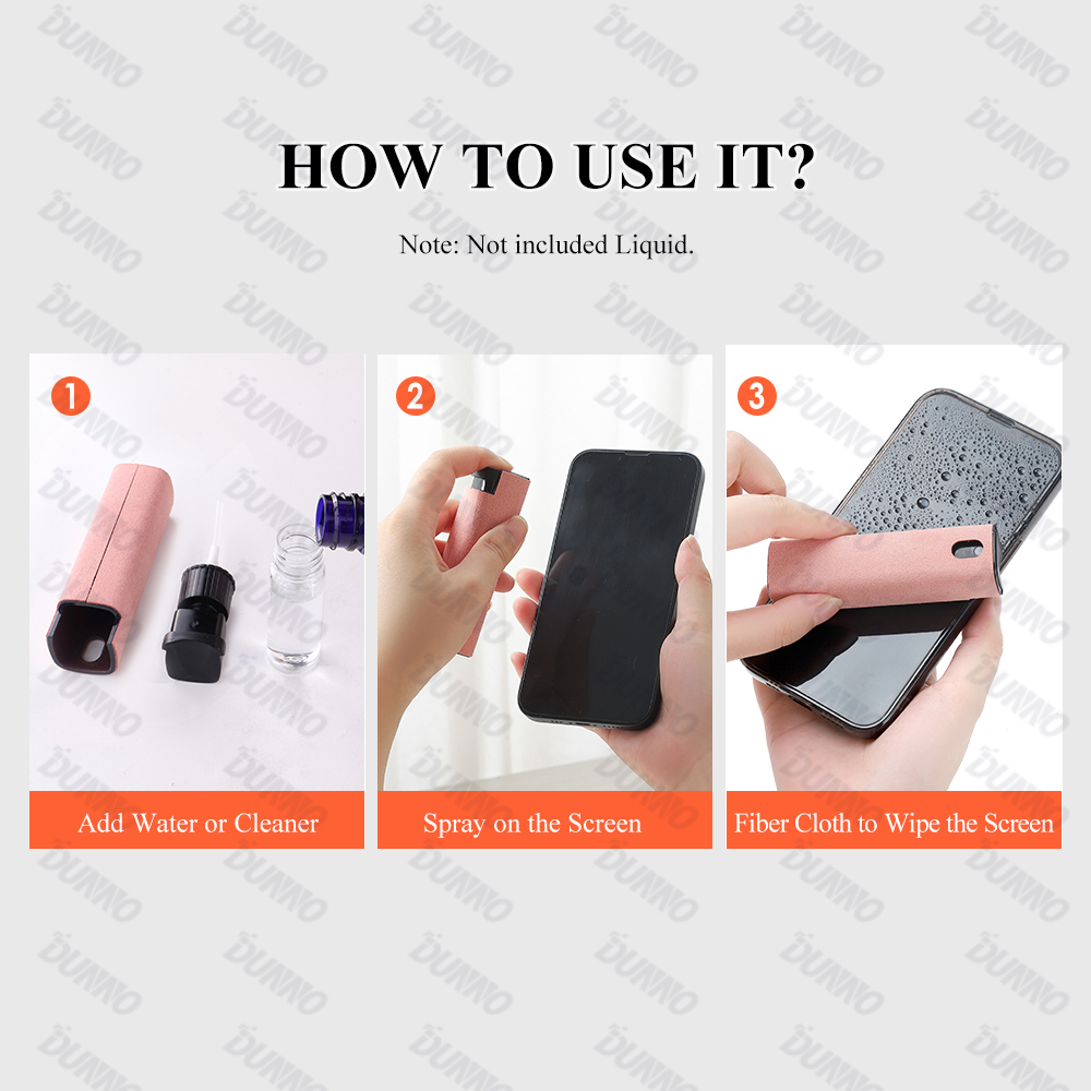 2 In 1 Screen Mist Cleaner for Computer Phone Tablet Laptop Screen Dust ...