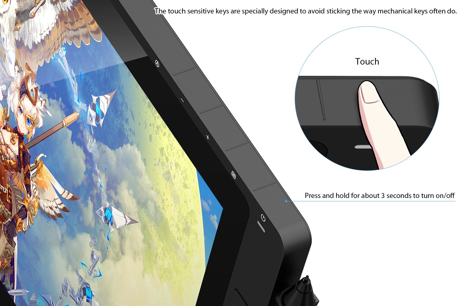 XPPen Artist 22R Pro Pen Display Graphic Display Drawing Monitor With 2 ...