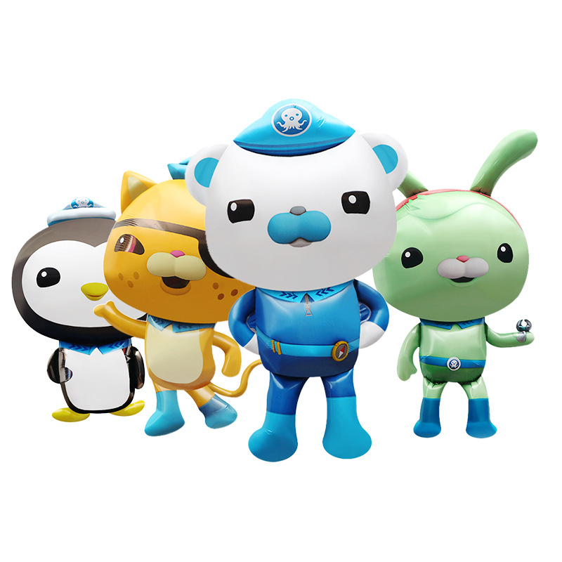 The Octonauts Cartoon Animation Captain Buck Aluminum Film Balloon ...
