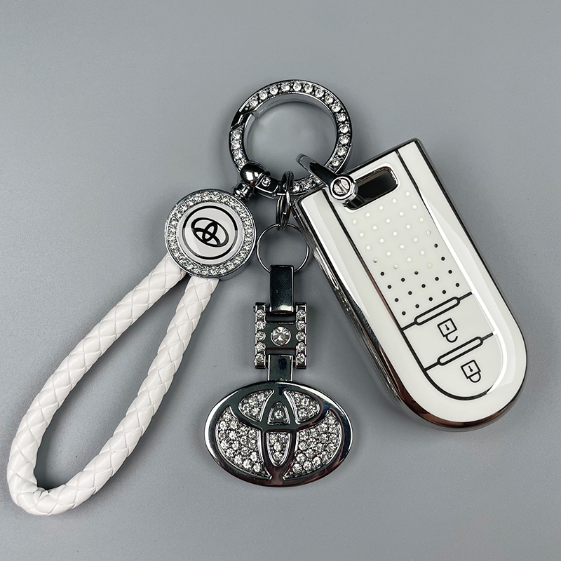 Toyota Key Cover Toyota Keychain Yaris Camry Corolla Vios Wigo Hiace ...