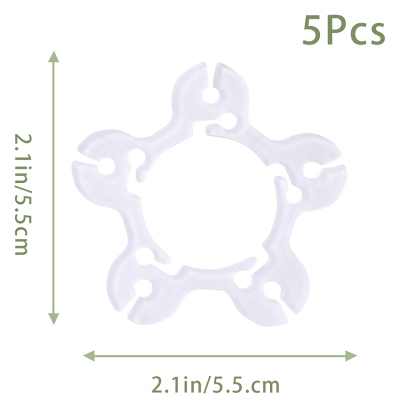 5pcs Balloon Star Clips Balloon Clip Set Balloon Rings Buckle Balloon ...
