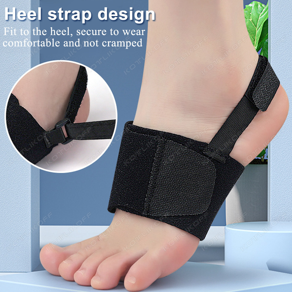 New Arch Support Foot Pad Orthopedic Insoles With Bandage Flat Feet ...