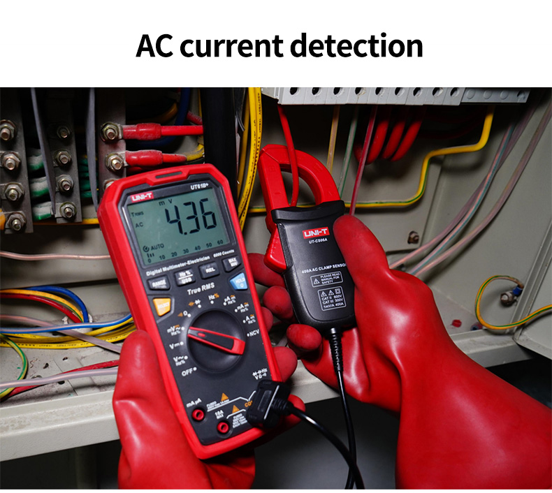 UNI-T UT-CS06A 400A AC Current Clamp Sensor Suitable For Most UNI-T ...