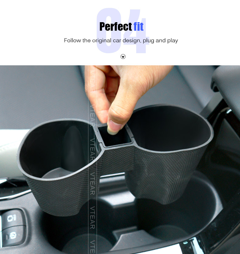 For Toyota Corolla Cross 2020-2024 Central Console Water Cup Holder ...